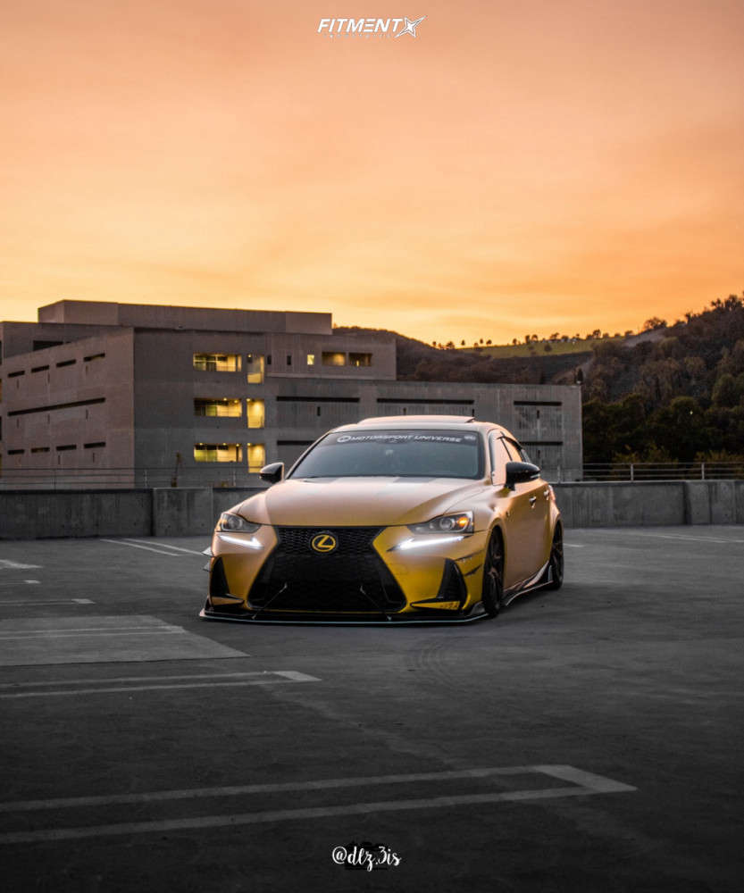 2021 Lexus IS300 Base with 19x8.5 Vertini Rfs1.9 and Falken 245x35 on ...