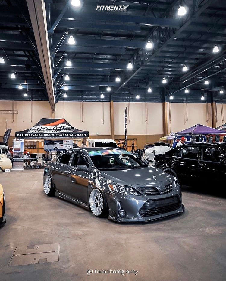 2013 Toyota Corolla LE with 18x10.5 ESR Cs11 and Achilles 215x35 on ...