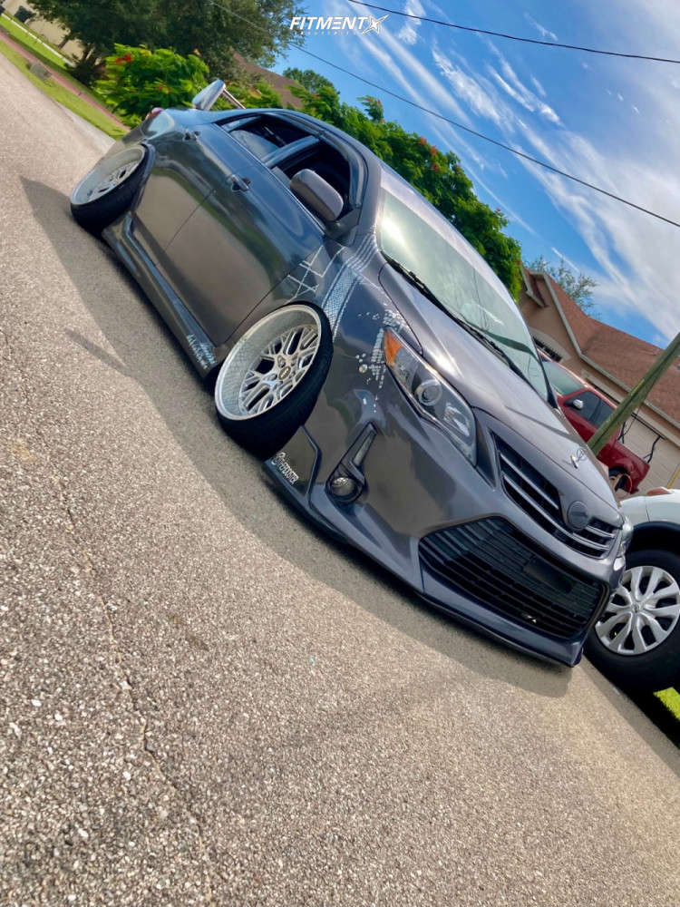 2013 Toyota Corolla LE with 18x10.5 ESR Cs11 and Achilles 215x35 on ...