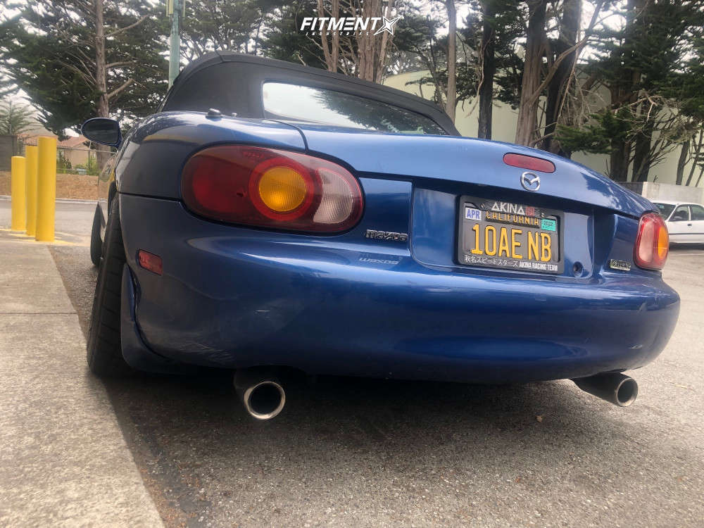 1999 Mazda Miata 10th Anniversary with 15x9 Advanti Racing Storm S1 and ...