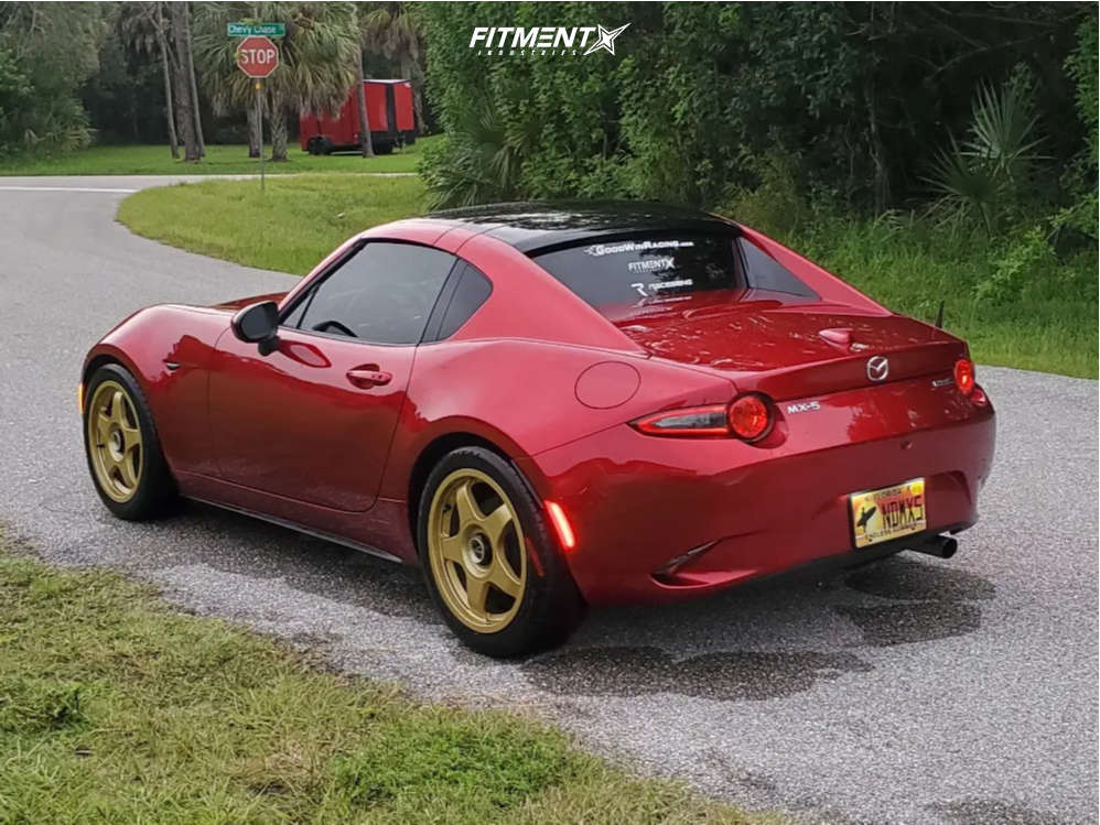2020 Mazda MX-5 Miata RF Grand Touring with 17x7.5 Fifteen52 Chicane ...