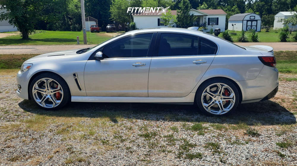 2017 Chevrolet SS Base with 20x9 Foose Impala and Accelera 255x35 on ...