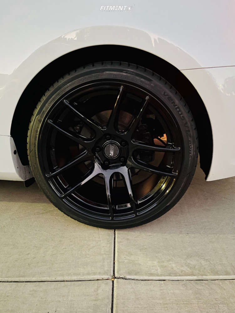 2014 Hyundai Genesis Coupe 2.0T with 19x9.5 ESR Cs8 and Hankook 245x35 ...