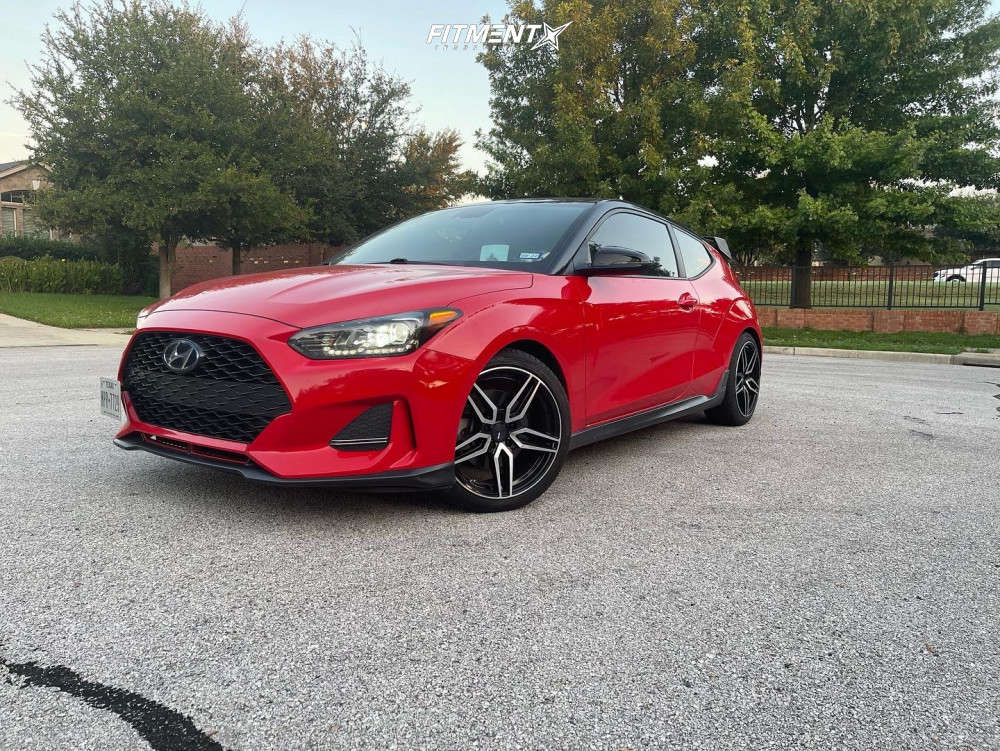 2019 Hyundai Veloster Turbo Ultimate with 18x8 Enkei Victory and ...