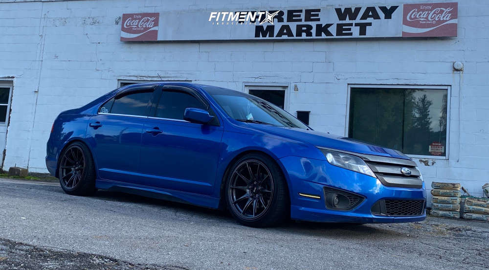 2012 Ford Fusion Sport with 18x9.75 XXR 527 and Delinte 235x40 on ...
