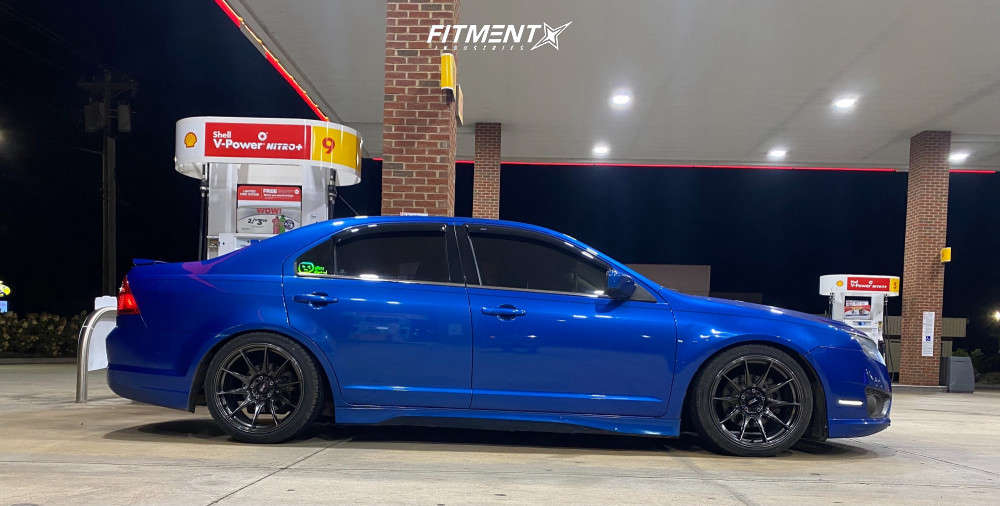 2012 Ford Fusion Sport with 18x9.75 XXR 527 and Delinte 235x40 on ...