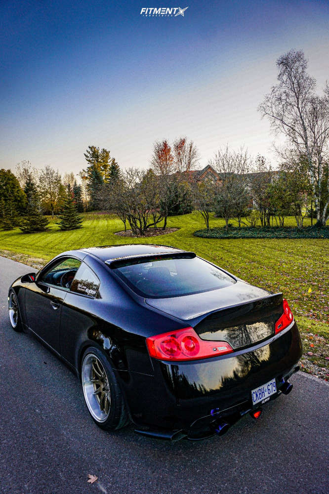 2006 INFINITI G35 Base with 19x9.5 Aodhan Ds02 and Firestone 255x35 on ...