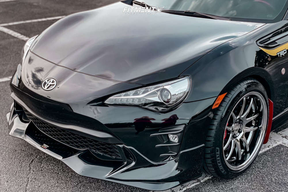 2019 Toyota 86 TRD Special Edition with 18x9.5 Aodhan Ds02 and Michelin 245x40 on Stock ...