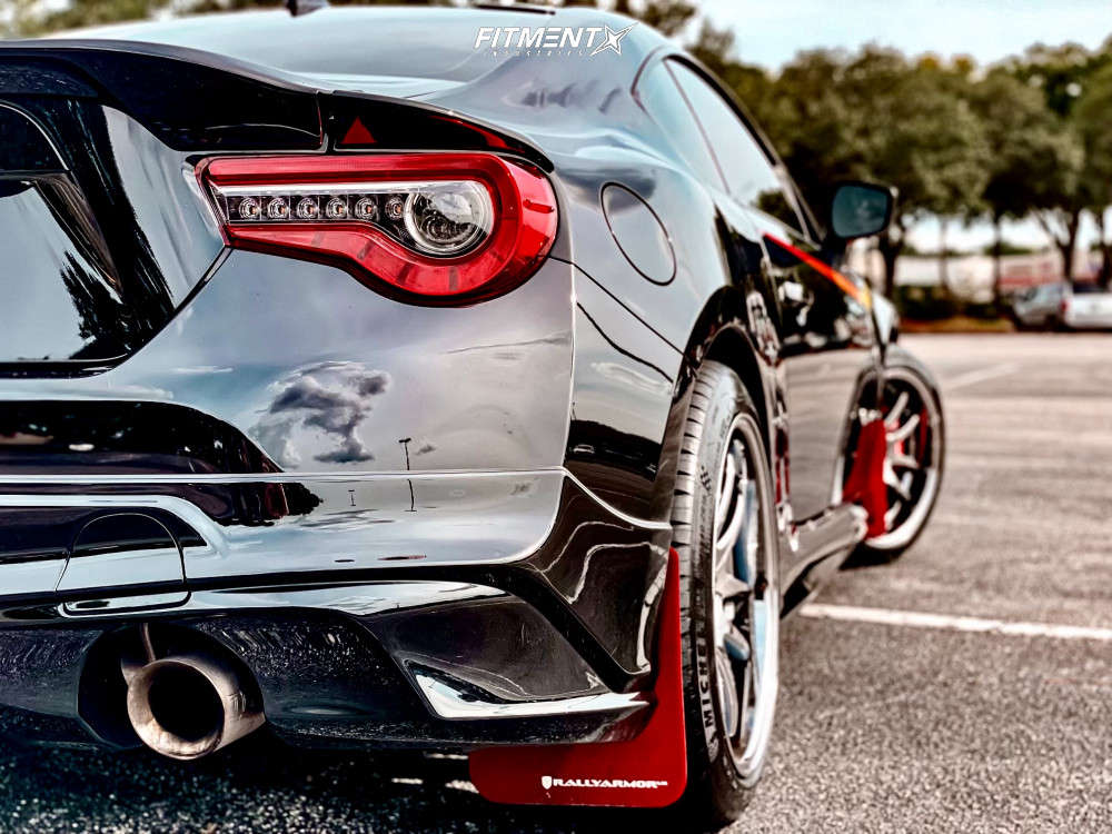 2019 Toyota 86 TRD Special Edition with 18x9.5 Aodhan Ds02 and Michelin 245x40 on Stock ...