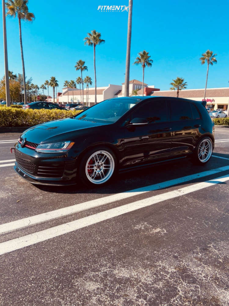 2017 Volkswagen GTI Performance with 18x9 Enkei Rpf1 and Nitto 235x40 ...