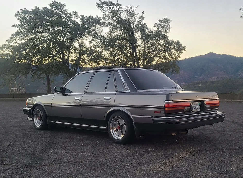 1987 Toyota Cressida Luxury with 14x7 Impul Hoshino and Aspen 185x60 on ...