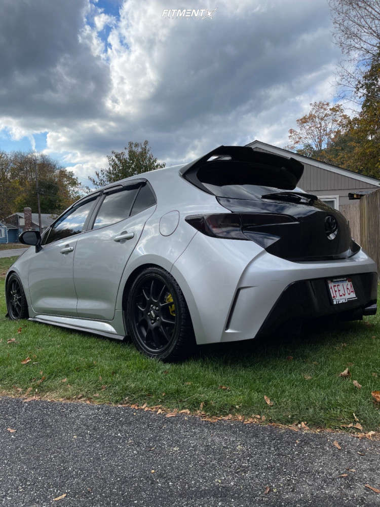 2019 Toyota Corolla XSE with 17x7 BBS Rk and Hankook 215x45 on ...