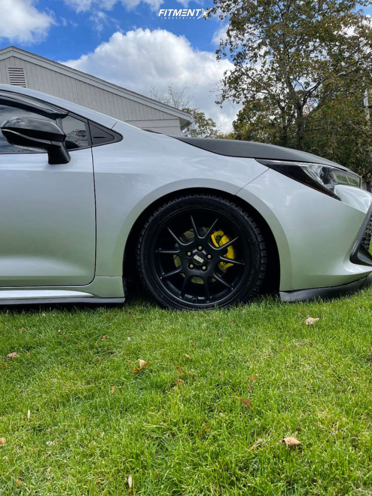 2019 Toyota Corolla XSE with 17x7 BBS Rk and Hankook 215x45 on ...