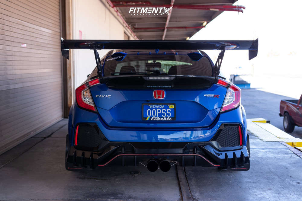 2019 Honda Civic Type R with 18x9.5 Volk Te37sl and Falken 275x35 on ...