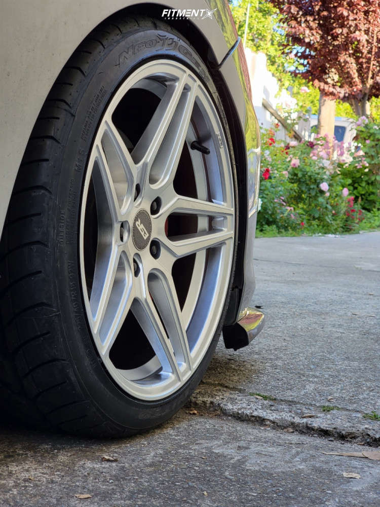 2012 Mazda 3 Mazdaspeed with 18x8.5 ESR Rf15 and Nitto 225x40 on ...