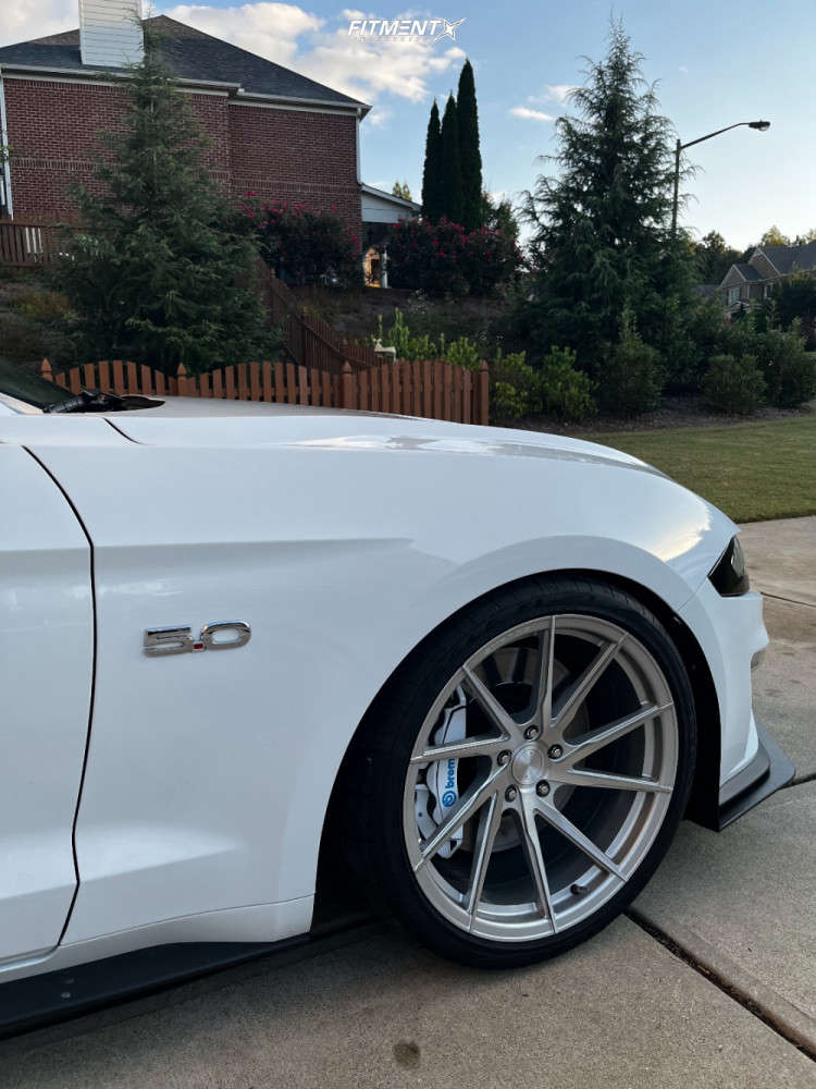 2019 Ford Mustang GT Premium with 20x10 Stance Sf-01 and Goodyear ...