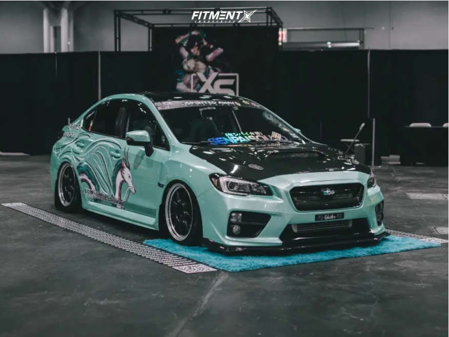 2016 Subaru WRX Limited with 18x9.5 Konig Countergram and Federal ...