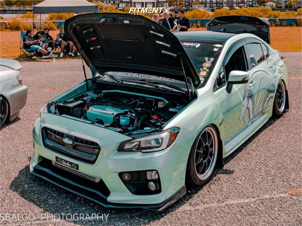 2016 Subaru WRX Limited with 18x9.5 Konig Countergram and Federal ...