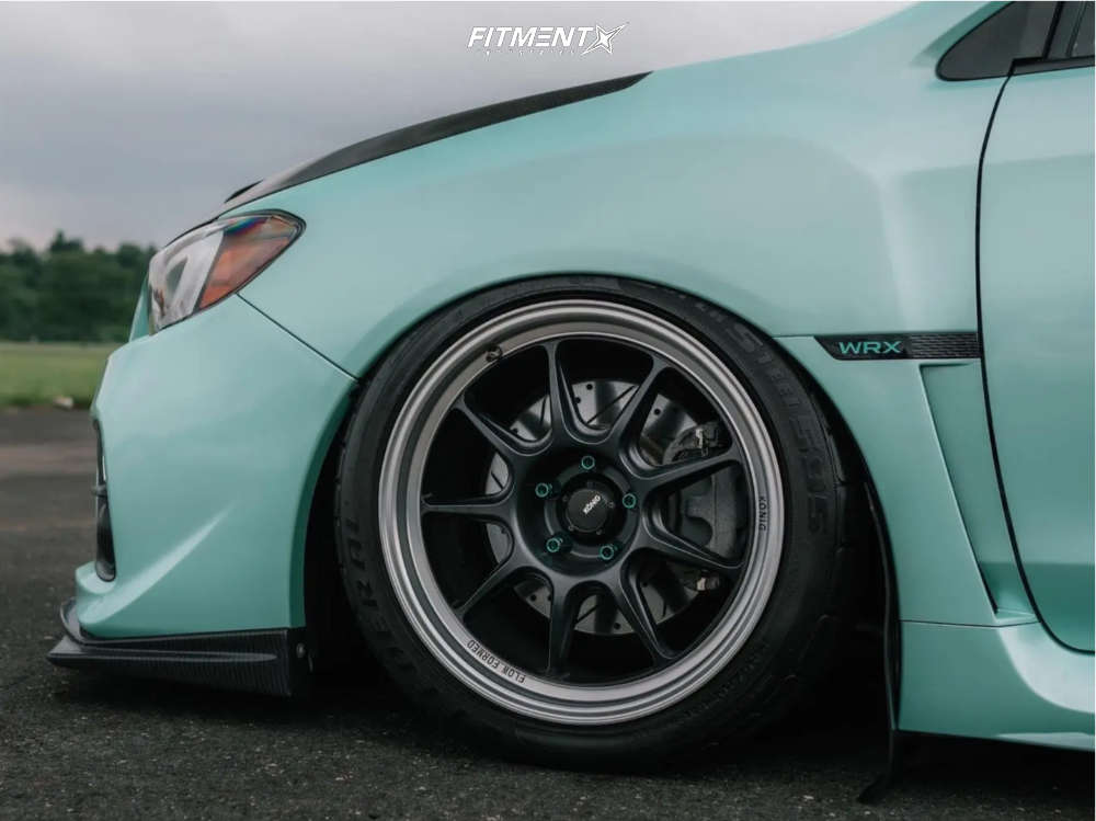 2016 Subaru WRX Limited with 18x9.5 Konig Countergram and Federal ...