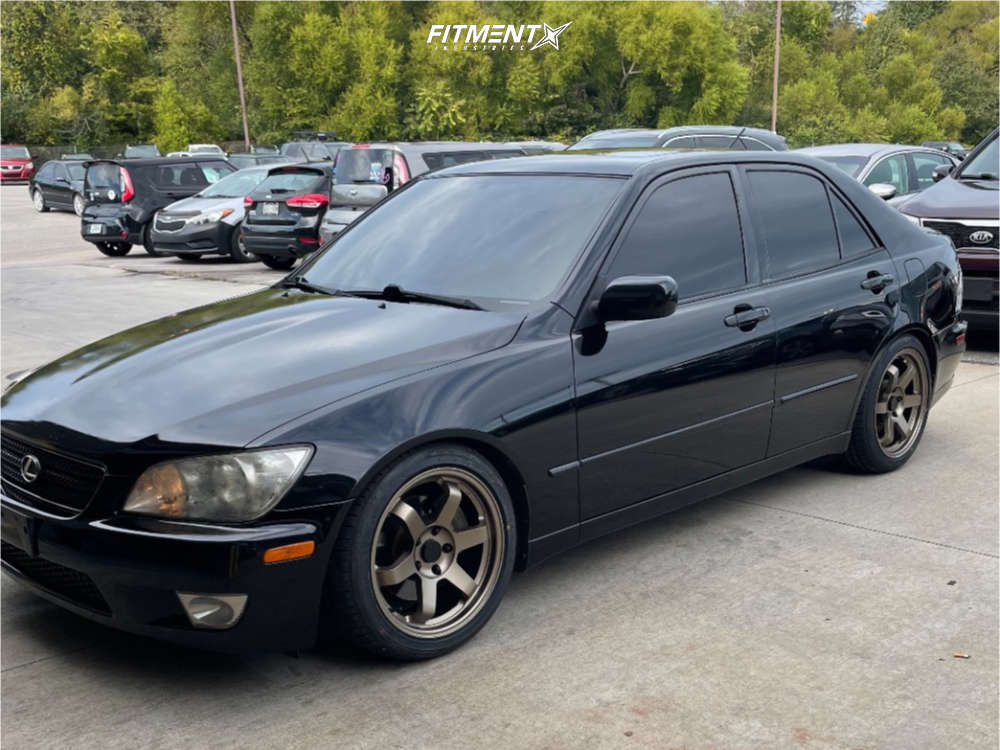 2005 Lexus IS300 Base with 17x8 AVID1 AV6 and Falken 215x45 on ...
