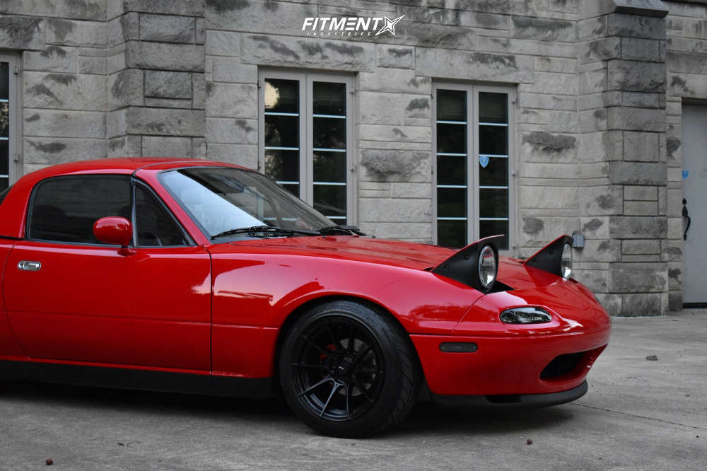 1990 Mazda Miata Base with 15x9 Advanti Racing Storm S1 and Hankook ...