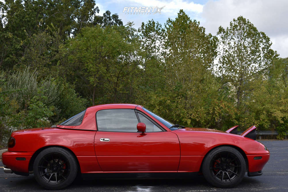 1990 Mazda Miata Base with 15x9 Advanti Racing Storm S1 and Hankook ...