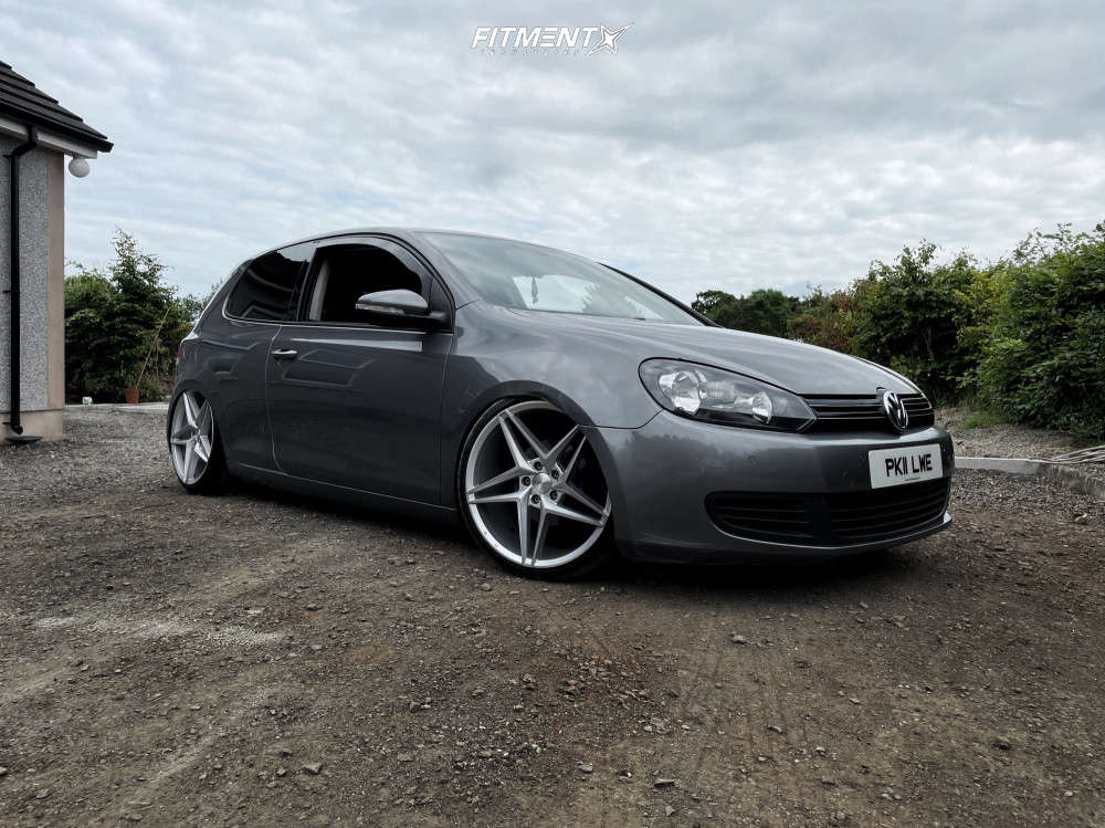 2011 Volkswagen Golf TDI Highline with 19x8.5 Veemann VFS46 and Nankang ...