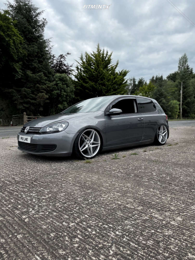2011 Volkswagen Golf TDI Highline with 19x8.5 Veemann VFS46 and Nankang ...