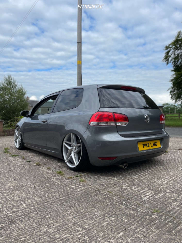 2011 Volkswagen Golf TDI Highline with 19x8.5 Veemann VFS46 and Nankang ...