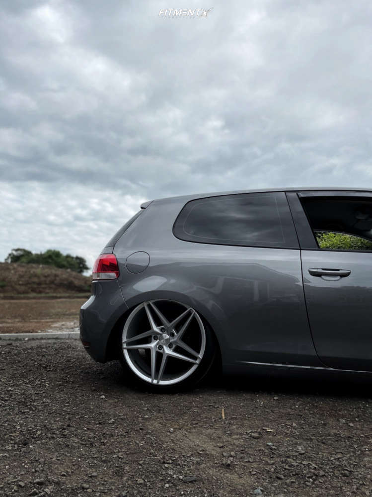 2011 Volkswagen Golf TDI Highline with 19x8.5 Veemann VFS46 and Nankang ...