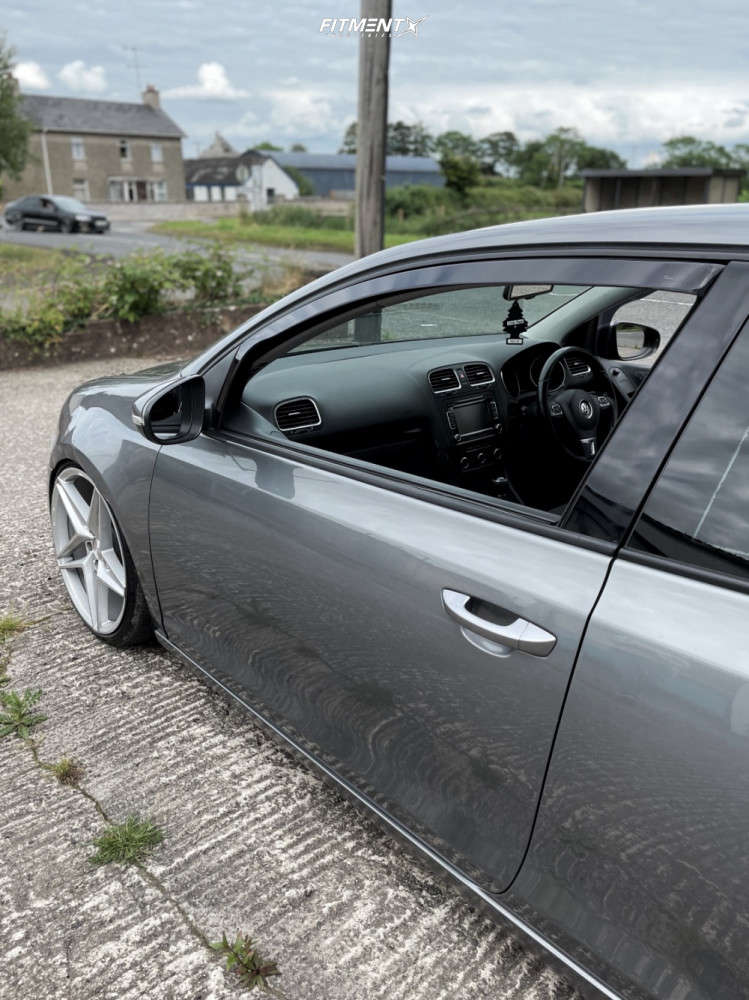 2011 Volkswagen Golf TDI Highline with 19x8.5 Veemann VFS46 and Nankang ...