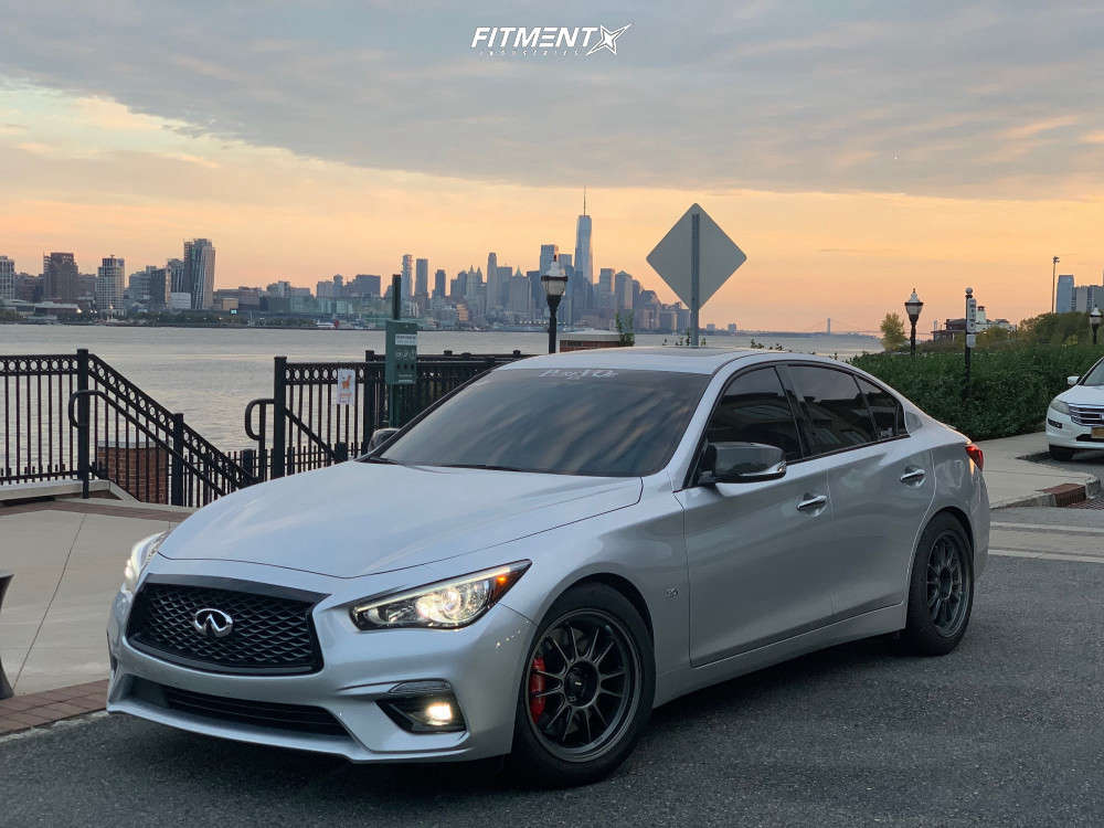 2019 INFINITI Q50 Luxe with 18x9.5 Konig Hypergram and Continental ...