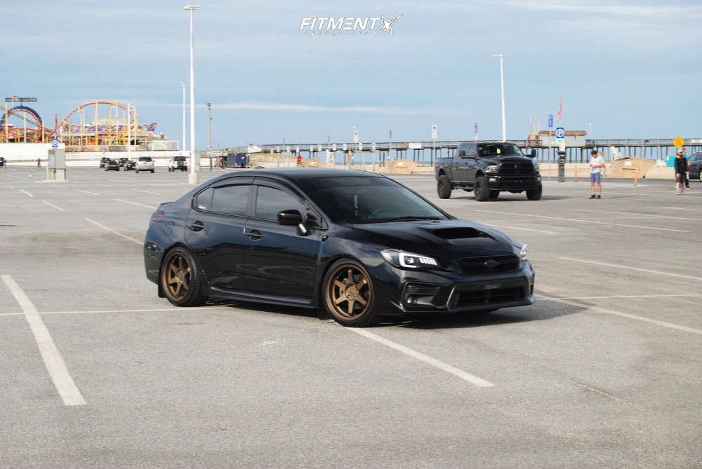 2018 Subaru WRX Base with 18x9.5 ESR Sr07 and Lionhart 245x40 on ...