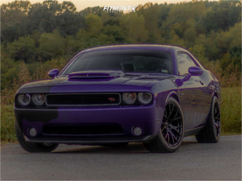 2014 Dodge Challenger R/T with 20x10 OE Performance 161 and Mickey ...