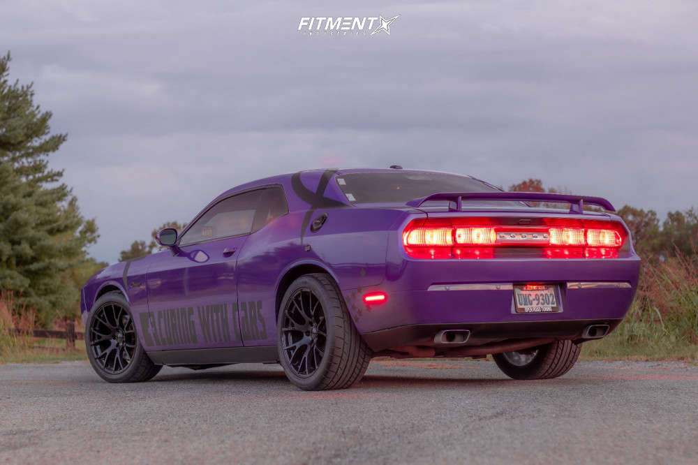 2014 Dodge Challenger R/T with 20x10 OE Performance 161 and Mickey ...