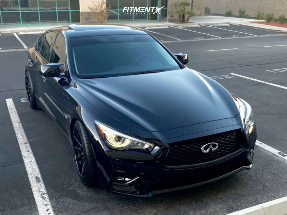 2018 INFINITI Q50 Luxe with 19x9.5 Ferrada FR4 and Toyo Tires 245x40 on ...