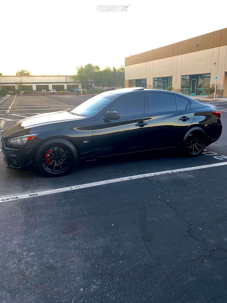 2018 INFINITI Q50 Luxe with 19x9.5 Ferrada FR4 and Toyo Tires 245x40 on ...