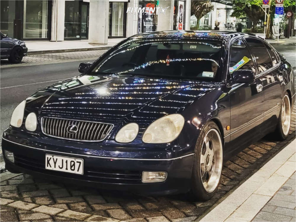 1998 Lexus GS300 Base with 19x9.5 Fabulous Profound and Imperial 245x40 ...