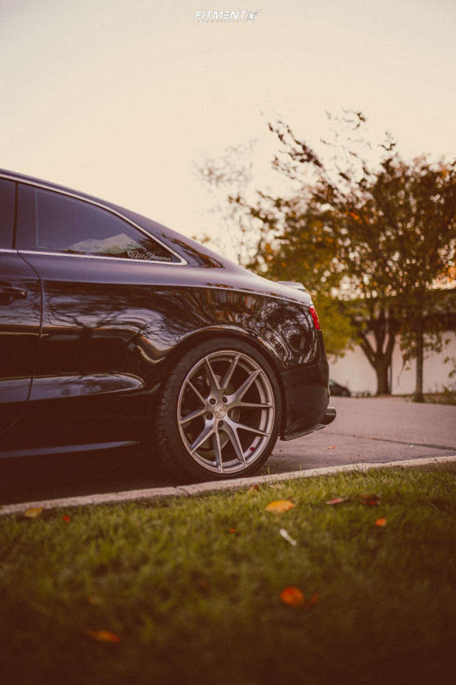 2012 Audi S5 Base with 19x9.5 Aodhan Aff7 and Michelin 255x35 on ...