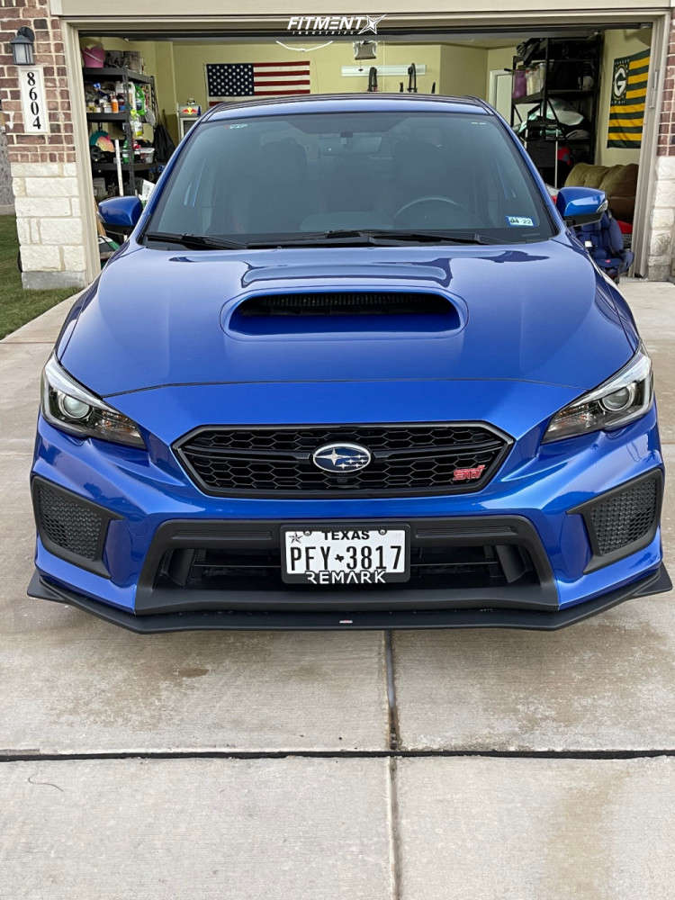 2018 Subaru WRX STI Base with 18x9.5 Enkei Tsr-x and Vercelli 265x35 on ...