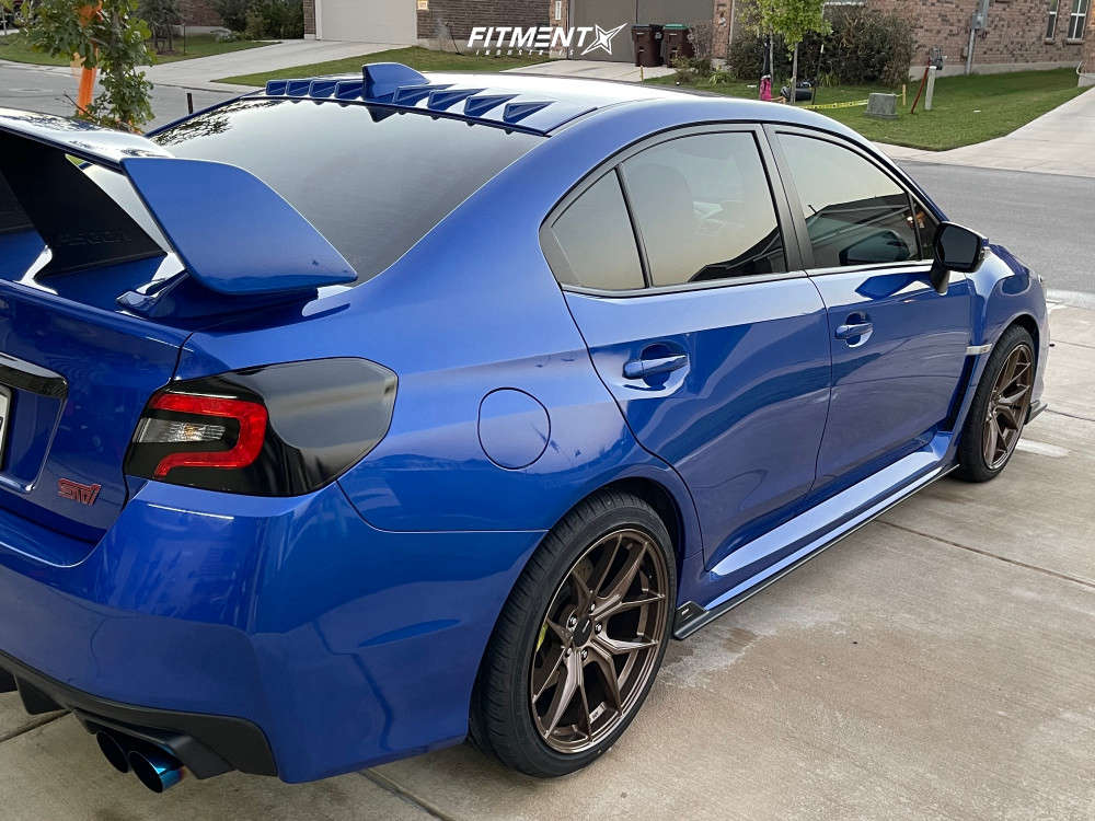 2018 Subaru WRX STI Base with 18x9.5 Enkei Tsr-x and Vercelli 265x35 on ...