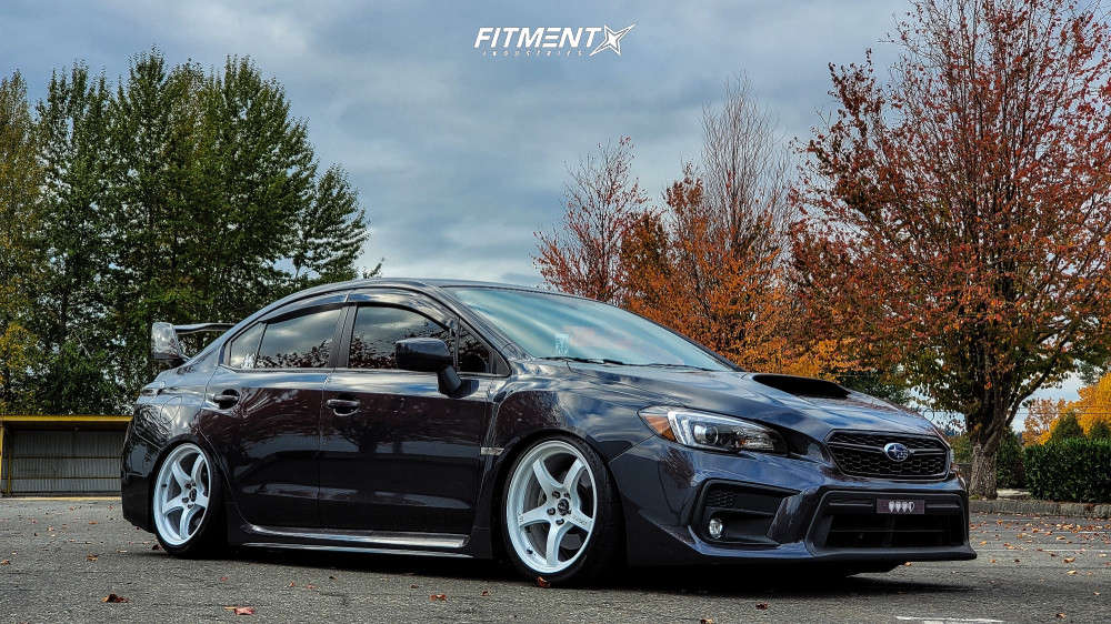 2019 Subaru WRX Limited with 18x9.5 Rays Engineering 57cr and Firestone ...