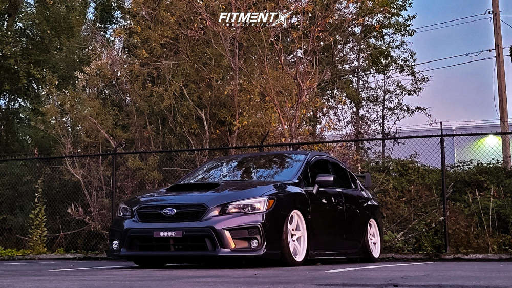 2019 Subaru WRX Limited with 18x9.5 Rays Engineering 57cr and Firestone ...