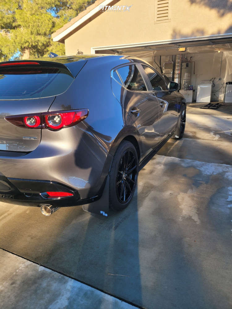 2020 Mazda 3 Preferred with 18x8 Konig Oversteer and General 215x45 on ...