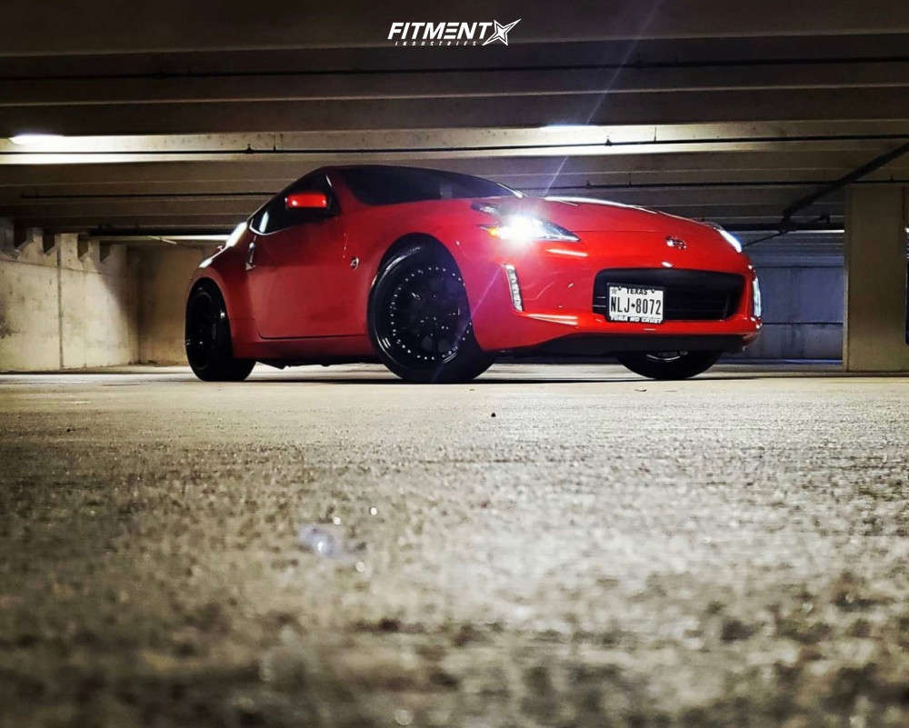 2020 Nissan 370Z Sport with 19x9.5 Aodhan Ds07 and Continental 245x40 ...