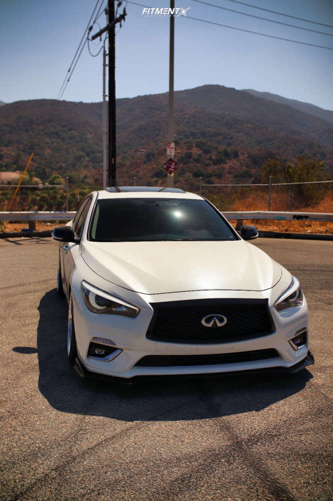 2019 INFINITI Q50 Premium with 19x9.5 Work Wheel Model and Federal ...