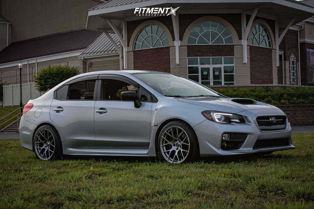 2015 Subaru WRX Base with 18x9.5 Enkei Raijin and Falken 255x35 on ...
