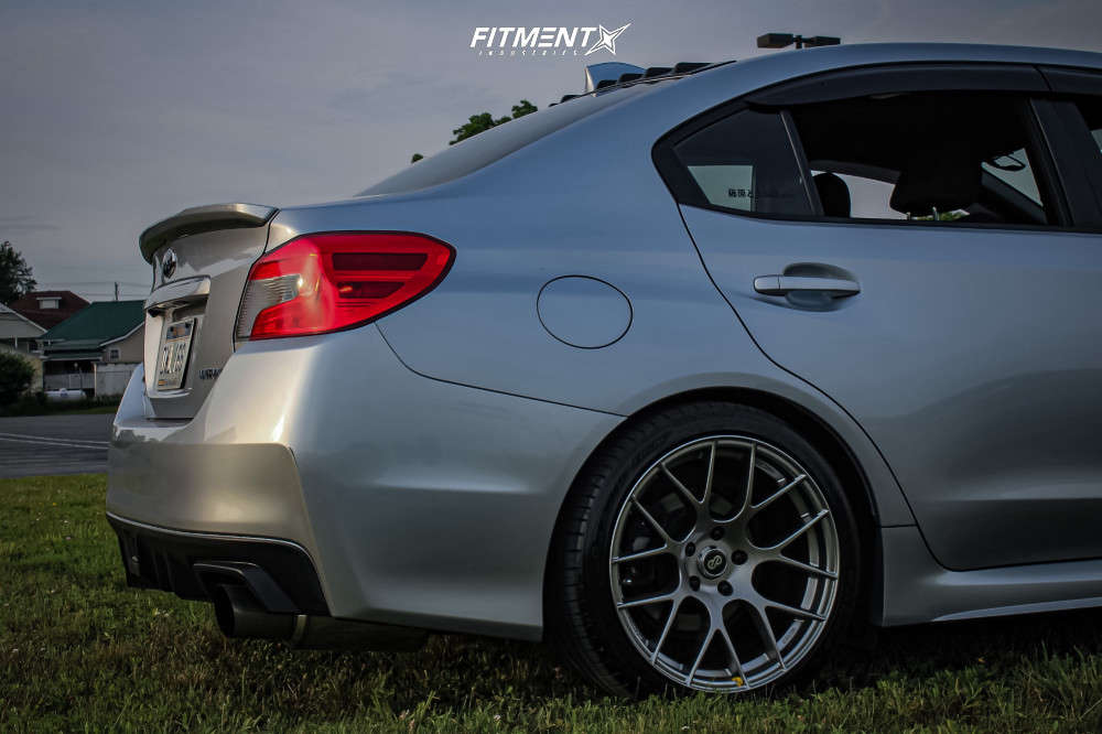 2015 Subaru WRX Base with 18x9.5 Enkei Raijin and Falken 255x35 on ...