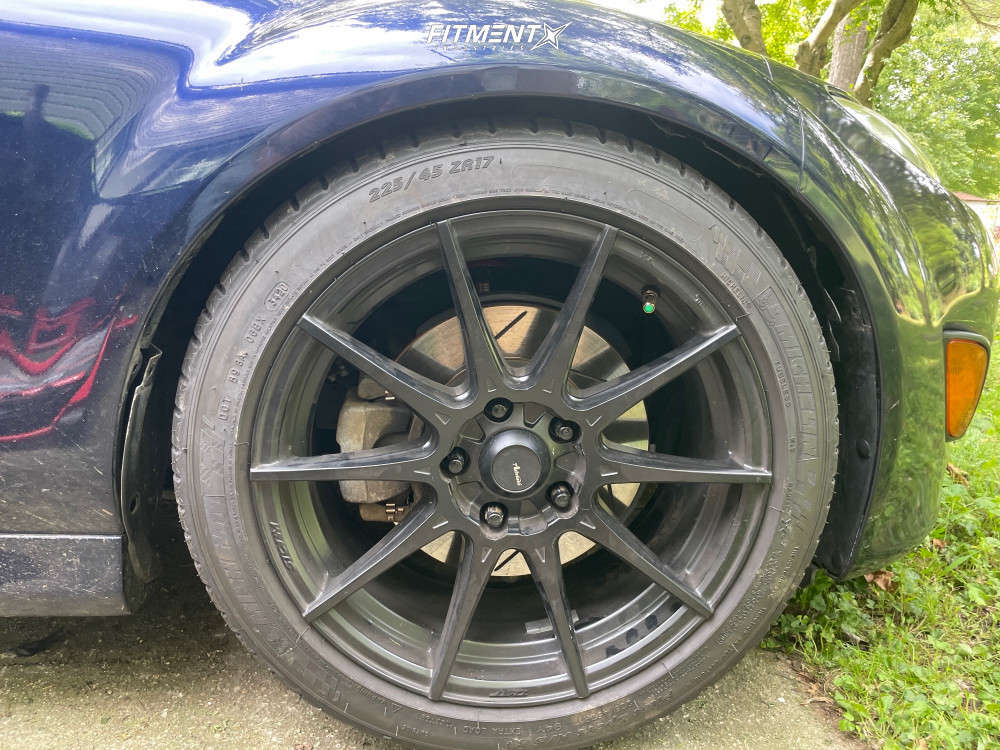 2011 Mazda MX-5 Miata Sport with 17x8.5 Advanti Racing Storm S1 and ...