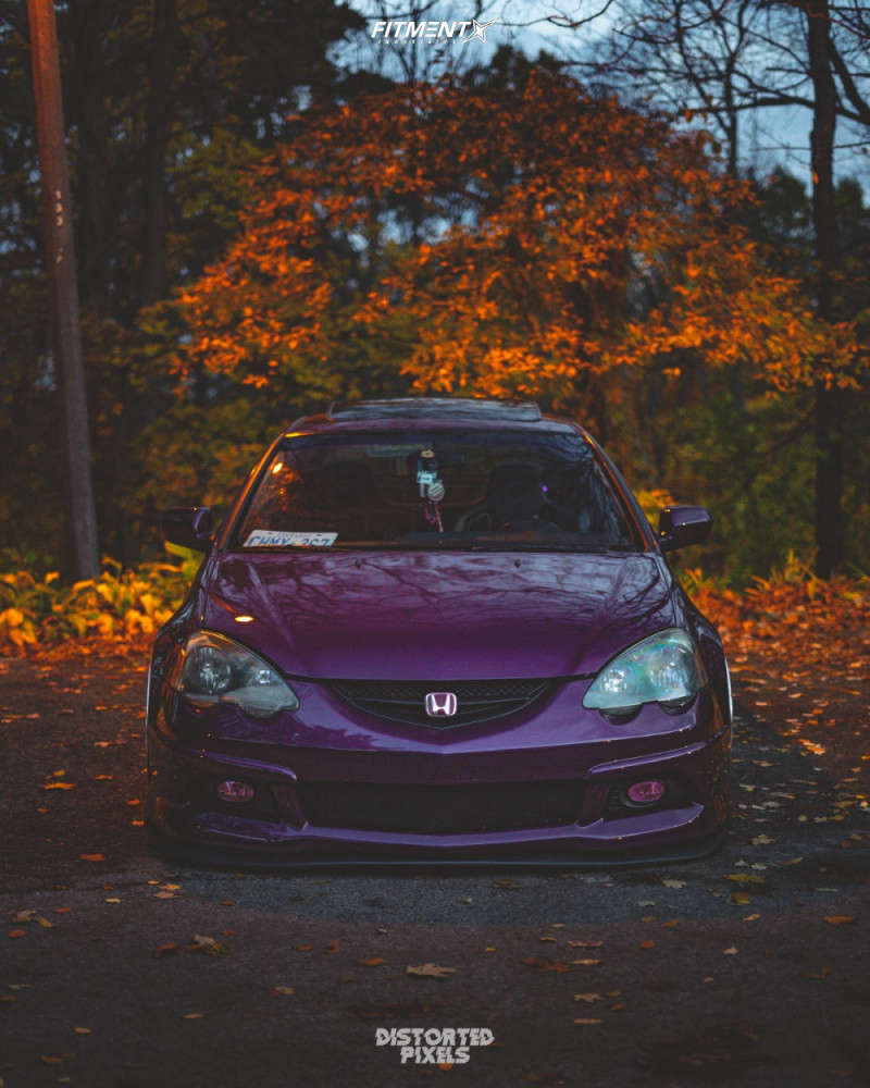 2002 Acura RSX Base with 18x9.5 Work Meister S1 3p and Sailun 215x35 on Air Suspension | 1937809 ...